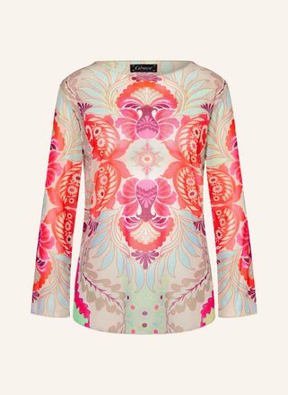 Grace Grace Longsleeve Aus Mesh lila