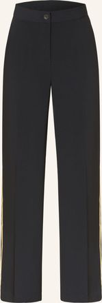 Hobb's Marlenehose Hadley Mit Galonstreifen blau