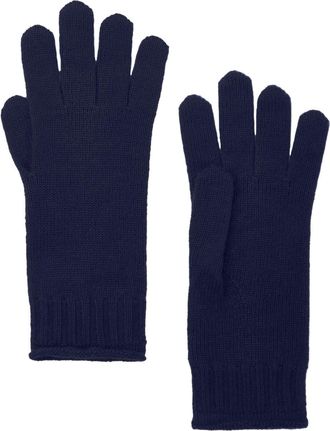 Chinti and Parker Gestrickte Handschuhe - Blau