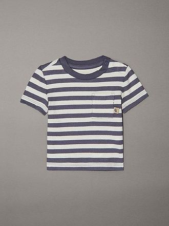 Calvin Klein T-shirt slim ray&eacute; pour nouveau-n&eacute;