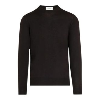 Paolo Pecora Maglia Girocollo Rasata - - Knitwear - Herren - Schwarzk - XL