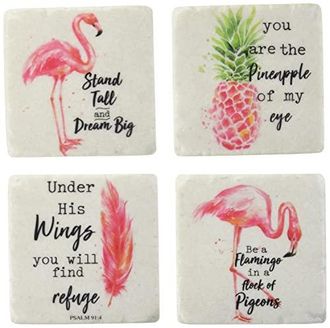 La Finesse Lafinesse Steinuntersetzer für heiß oder kalt Em7108, Steingut