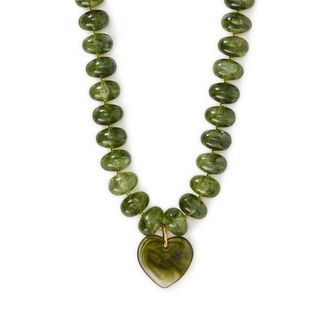 Au Printemps Paris Collier pendentif caur