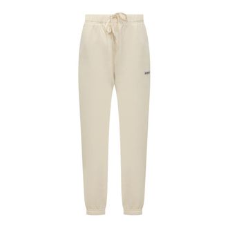 Autry Femme, Pantalons, Beige, Taille: 44 FR Cotton Pantalons de surv&ecirc;tement