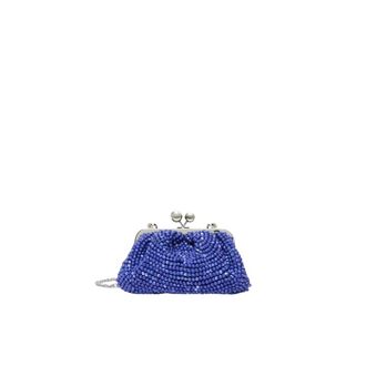 Max Mara Femme, Sacs, Bleu, Taille: ONE Size Pasticcino Bag small perle in resina ricamate