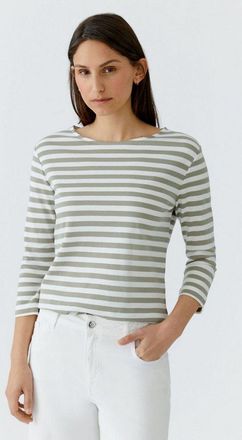 Oui Langarmshirt SOLEILA