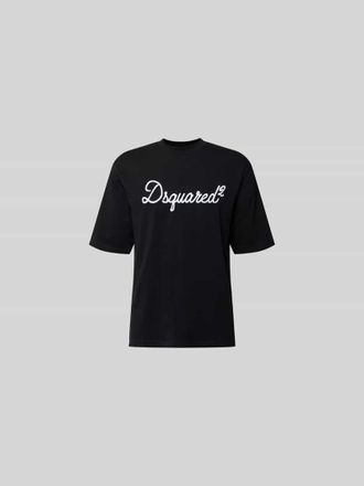 Dsquared2 Loose Fit T-Shirt aus reiner Baumwolle