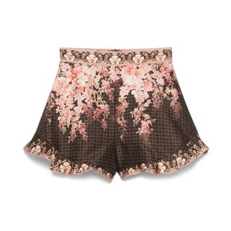 Zimmermann Femme, Shorts, Multicolore, Taille: 38 FR Short Shorts