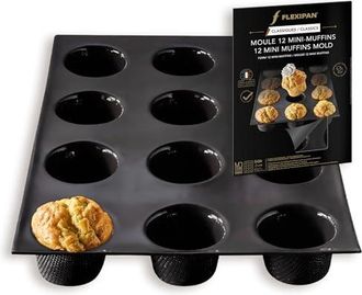 Silpat Flexipan Mini-Muffinform, 12 Stück