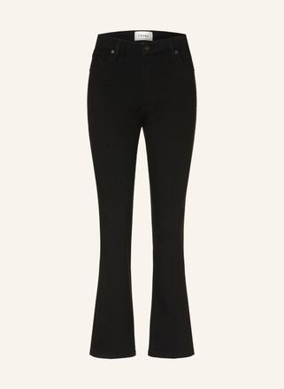 Frame Denim Frame Bootcut Jeans The Reboot Crop schwarz