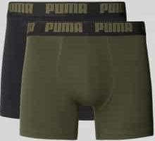 Puma Slim Fit Boxershorts aus Baumwoll-Mix im 2er-Pack Modell EVERDAY