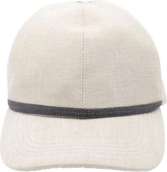 Brunello Cucinelli Brunello Cucinelli Caps & M&uuml;tzen - Hats Beige - Gr. S - in Beige - f&uuml;r Damen