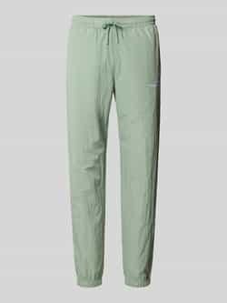 Sergio Tacchini Straight Fit Stoffhose mit Logo-Stitching Modell Nayla