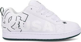 DC Court Graffik - Chaussures en Cuir - Homme - 42 - Vert