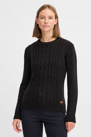 Oxmo Strickpullover OXCarryone Modischer Strickpullover