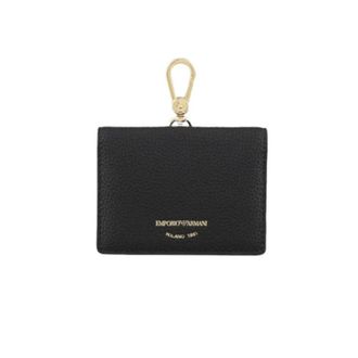 Emporio Armani Kartenhalter mit abnehmbarem Riemen - - Accessories - Damen - Schwarzk - ONE SIZE