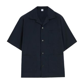 Aspesi Homme, Chemises, Bleu, Taille: L Short Sleeve Shirt