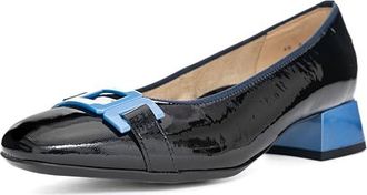 Ara Femme Graz Escarpins, Bleu, 36 EU Large