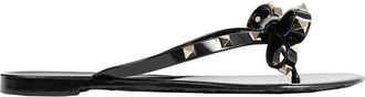 Valentino Garavani Rockstud Rubber Slippers
