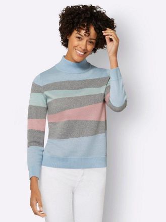 Witt Strickpullover Pullover Langarm Intarsien