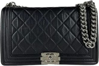 Chanel Sac bandouli&egrave;re vintage Pre-owned - Femme - Pre-owned - Noir - Taille: ONE Size