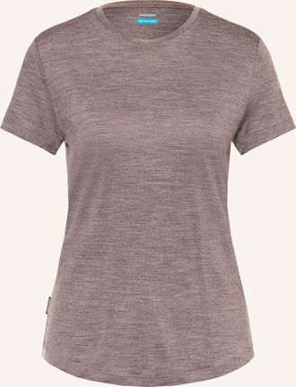 Icebreaker T-Shirt Sphere Iii Mit Merinowolle braun