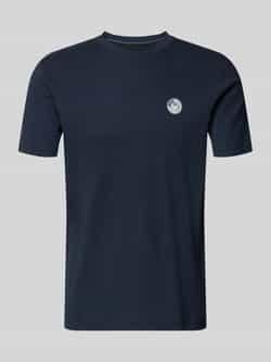 Blend Regular Fit T-Shirt mit Strukturmuster Modell Kaito