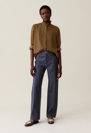 Claudie Pierlot Chemise fluide petits carreaux