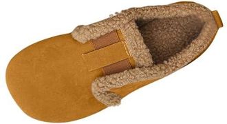 Generic Bottes de neige chaudes et d&eacute;contract&eacute;es pour femme - &Eacute;l&eacute;gantes - Bout rond - Doublure en fausse fourrure - Talon plat - Confortables - Antid&eacute;rapantes