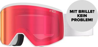 Atomic FOUR PRO M HD Skibrille I Mittelgro&szlig;e Ski- & Snowboardbrille mit HD Scheibentechnologie f&uuml;r klare Sicht I Damen- & Herren-Ski-Brille mit Live Fit Rahm