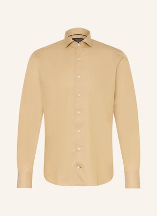 Olymp Olymp Signature Hemd Casual Tailored Fit braun