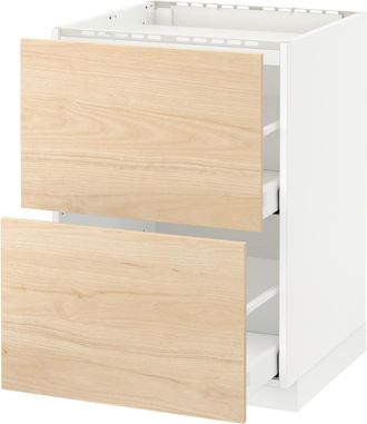IKEA METOD Unterschr.f. Kochf./2 Fronten/2Sch