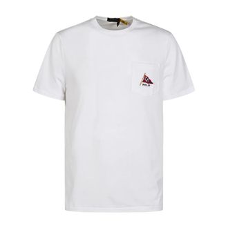 Polo Ralph Lauren Knit T-Shirt BS - - Tops - Herren - Wei&szlig; - L