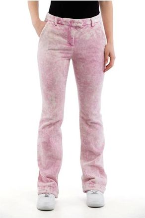 Moschino Femme, Pantalons, Rose, Taille: 36 FR Slim-fit Pantalons