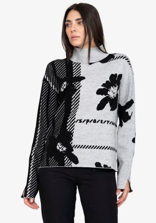 Sportalm Strickpullover mit Blumenprint