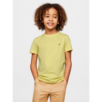 Tommy Hilfiger T-Shirt Essential KB0KB06879 D Gelb Regular Fit