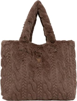 Guess Cabas Ilde - Femme - Sacs - Brun - Taille: ONE Size