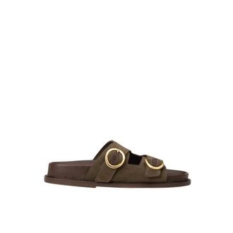 Maison Toufet Femme, Chaussures, Vert, Taille: 40 EU Sandale Bonnie