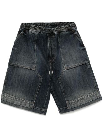 Juun.J short en jean - Bleu