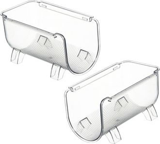 Angoily Wasserflaschen Organizer Pet Material Stapelbar Mit Basis Zur Schrankaufbewahrung F&uuml;r K&uuml;che K&uuml;hlschrank Getr&auml;nkeregale