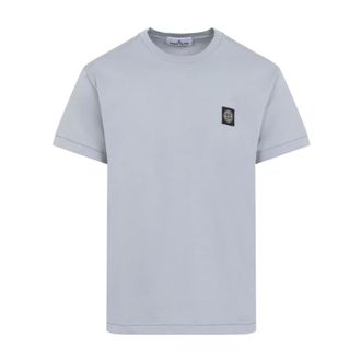Stone Island Homme, Tops, Gris, Taille: XL T-shirt en coton