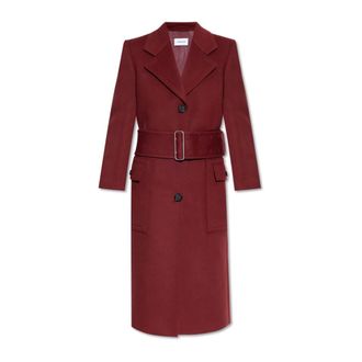 Ferragamo Wollmantel - - Coats - Damen - Rot - XS