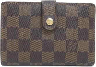 Louis Vuitton Portefeuille bi-pli vintage doccasion - Femme - Pre-owned - Brun - Taille: ONE Size