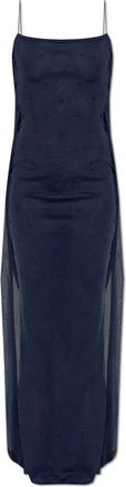 Jacquemus Femme, Robes, Bleu, Taille: 38 FR Plumetis Knit Dress