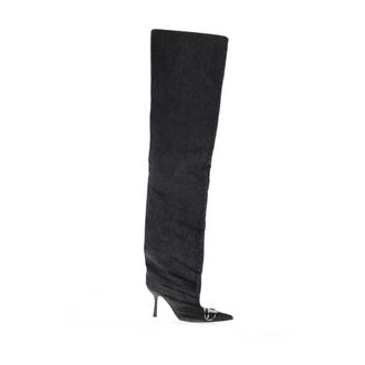 Diesel Femme, Chaussures, Noir, Taille: 38 EU Over-knee Bottes