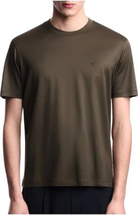 Emporio Armani Homme, Tops, Gris, Taille: M T-shirt