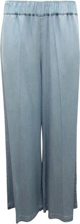 Emma & Gaia Femme, Pantalons, Bleu, Taille: 40 FR 35P431 Pantalon Large