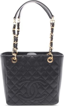 Chanel 2011 Caviar Petite Shopping tote bag - Schwarz