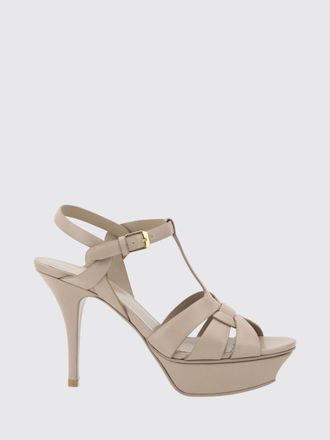 Saint Laurent Sandales &agrave; Talons SAINT LAURENT Femme couleur Marron