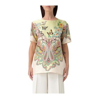Etro Femme, Tops, Multicolore, Taille: 38 FR Haut Floral Paisley